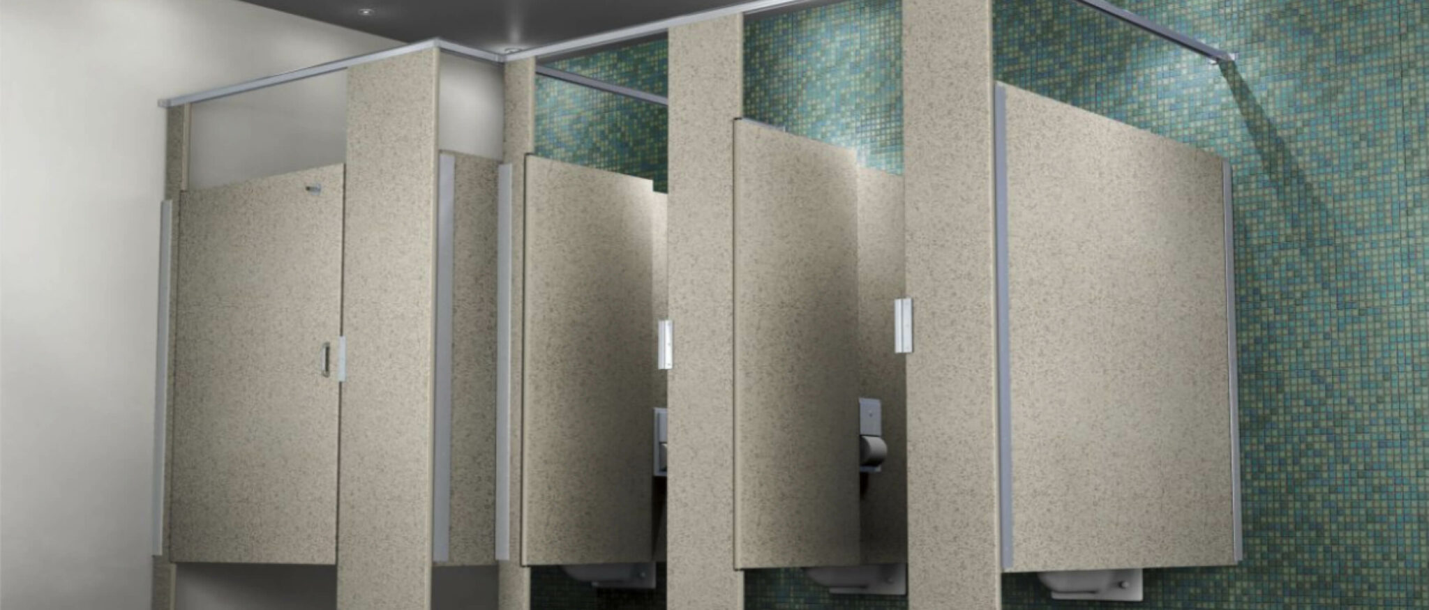 Toilet Partition Mounting Styles - Toilet Partitions