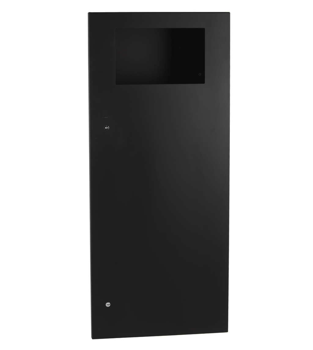 Bobrick B-35643.MBLK Recessed Waste Receptacle, Matte Black - Toilet ...