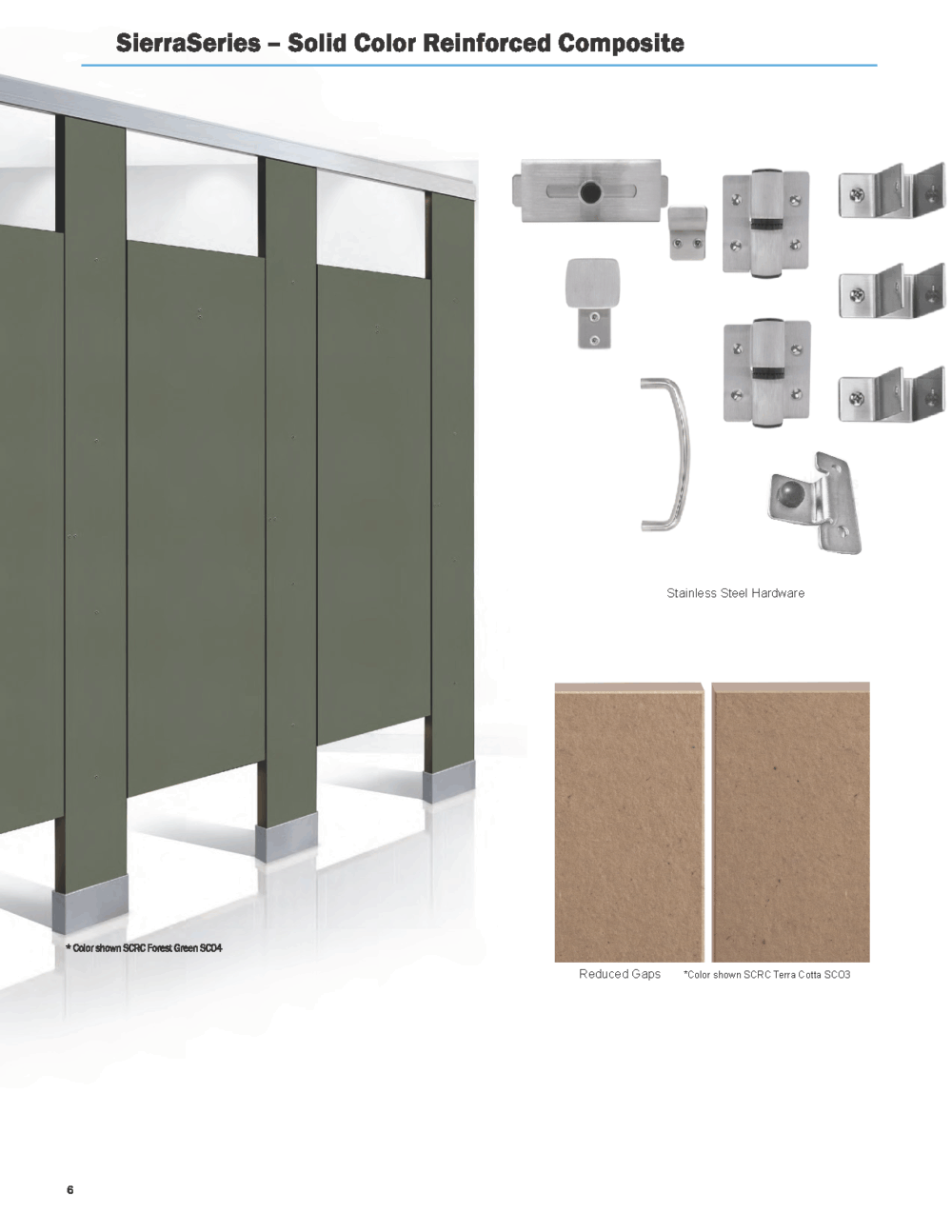 Bobrick 1552 Metro Series Partitions - Toilet Partitions