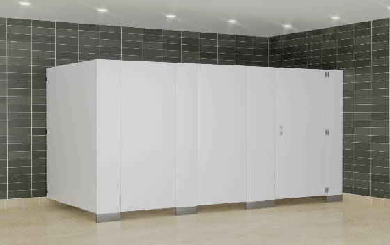 Bobrick Duraline Series Max Privacy Gapless 2181G Toilet Partitions ...
