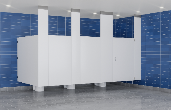 Bobrick Duraline Series 1188.67DS Toilet Partitions - Toilet Partitions
