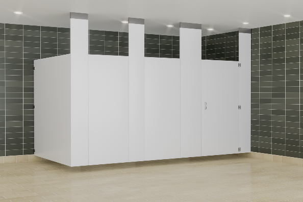 Bobrick Duraline Series Max Privacy Gapless 2088G.67P Toilet Partitions ...