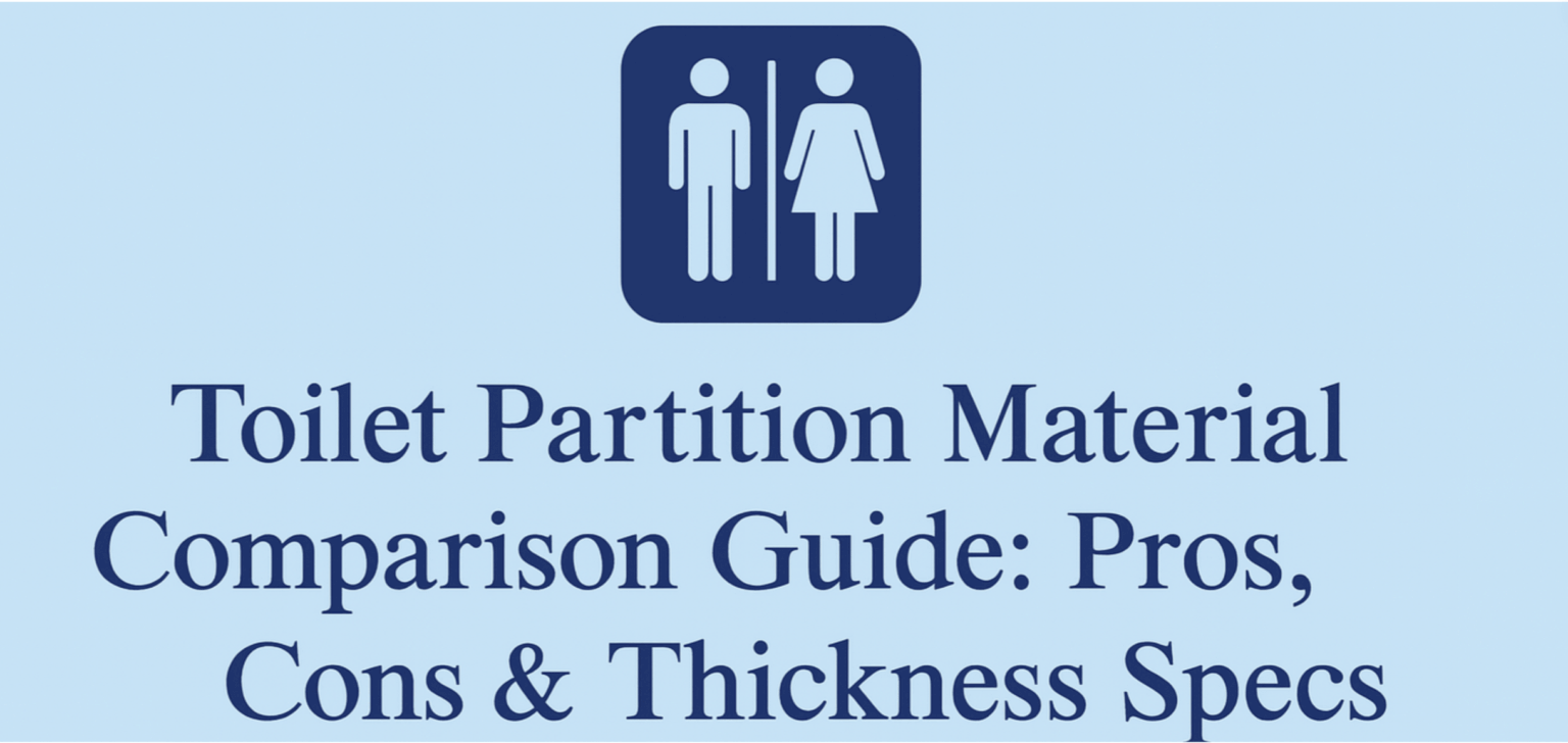 Bathroom Partition Heights - Find Out Here |ToiletPartitions.com
